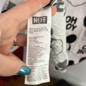 Neff | Shirts | Disney X Neff Mickey Mouse Head Aop Button Front Shirt ...